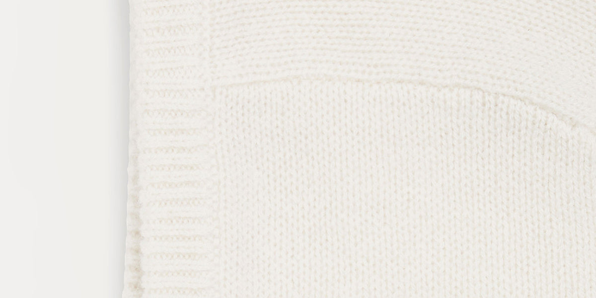 Babies' balaclava milk white | newborn accessoires and socks • Bonpoint