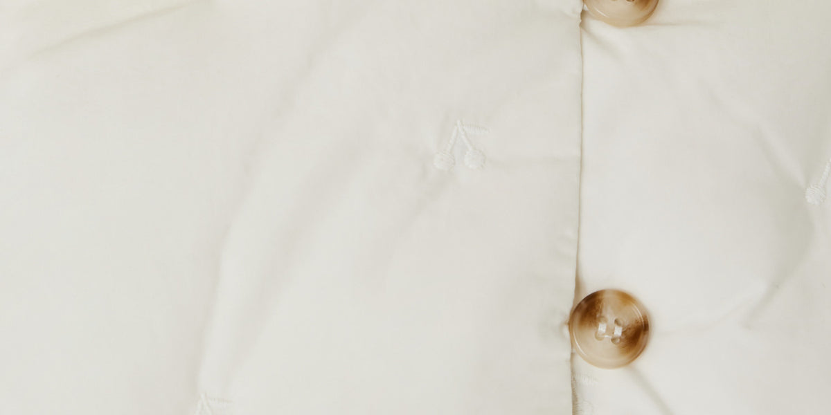 Bonno white puffer jacket • Bonpoint